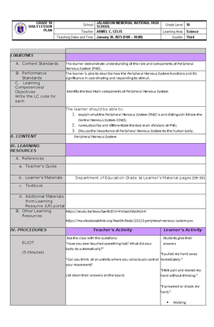 Charles Law - Lesson Plan - GRADE 10 DAILY LESSON PLAN School JALANDONI ...