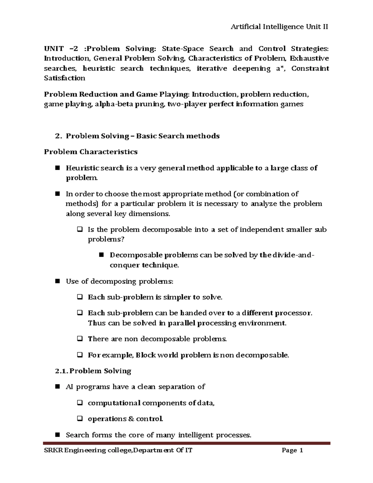 IT Workshop I-I Syllabus - JNTUGV B. Tech R (1st Sem) - Studocu