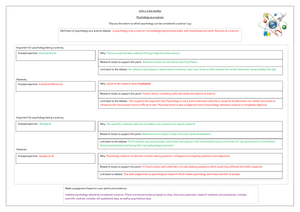 Evaluation sheet for Beck's negative triad and Ellis's ABC model ...