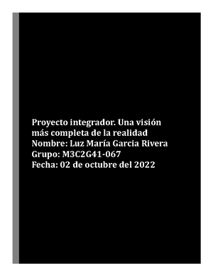 proyecto integrador modulo 2 - Proyecto integrador: Mi proyecto de vida ...