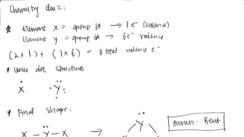 Adobe Scan Nov 21, 2025 - Quiz - Chemistry cluiz: Element X = = group ...