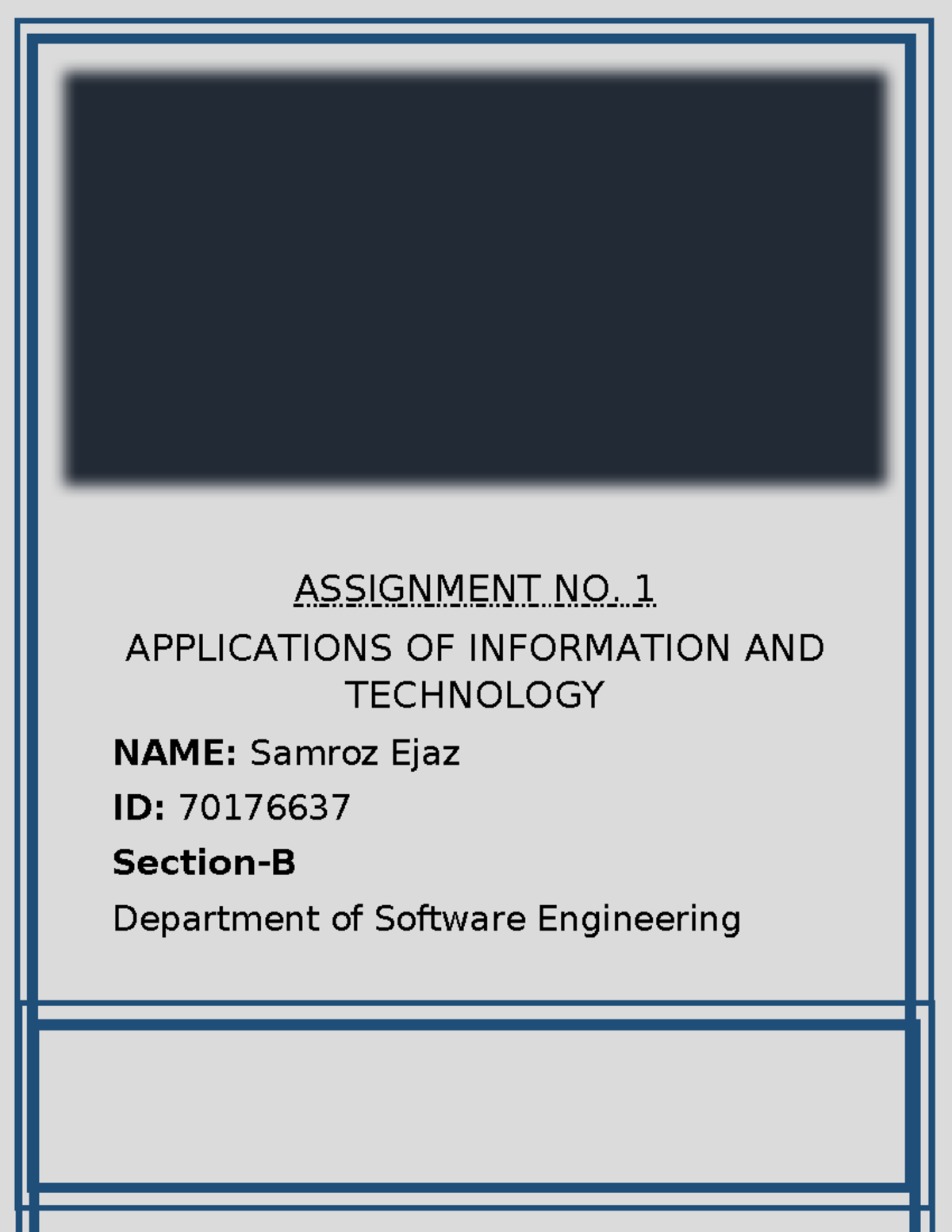 ASSIGNMENT NO. 1: HEXADECIMAL TO BINARY, OCTAL, DECIMAL CONVERSIONS - Studocu