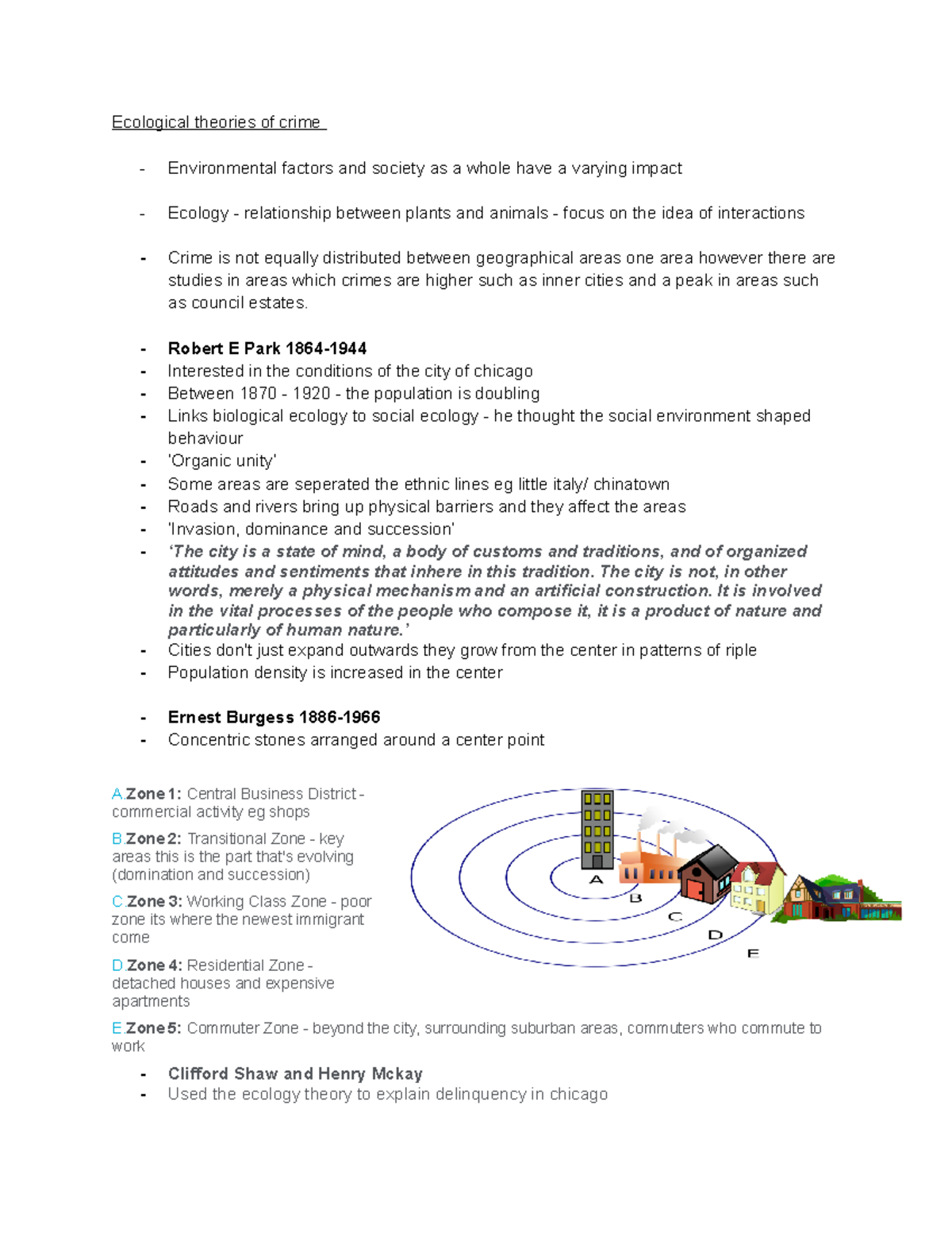Ecological Theories of Crime: Analyzing Urban Influences and Patterns ...