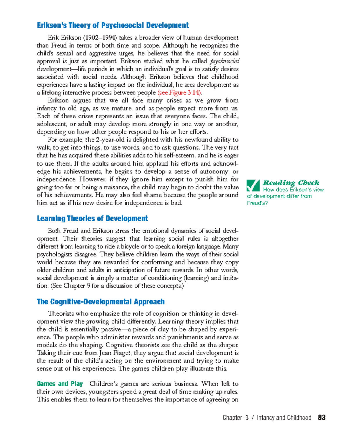 083 - Theory of Psychosocial Development: Erikson's Lifelong Process ...