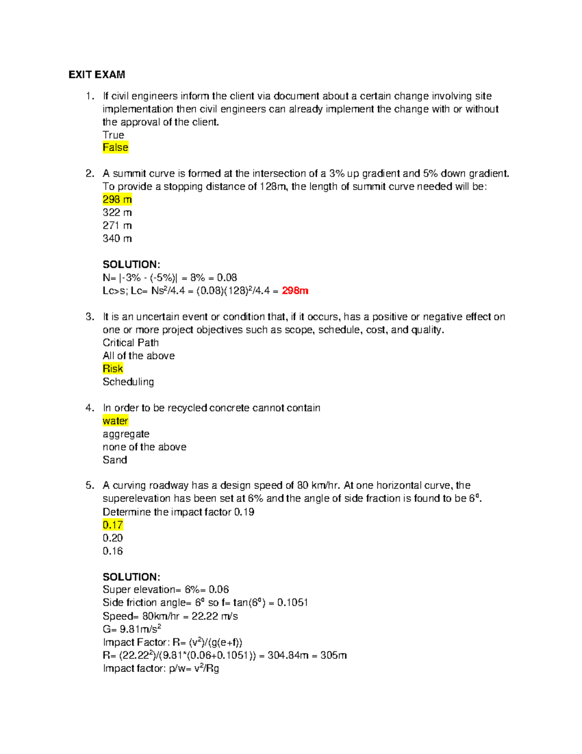 20240202 T132333629 - CE175x Exit Exam Study Guide - Studocu