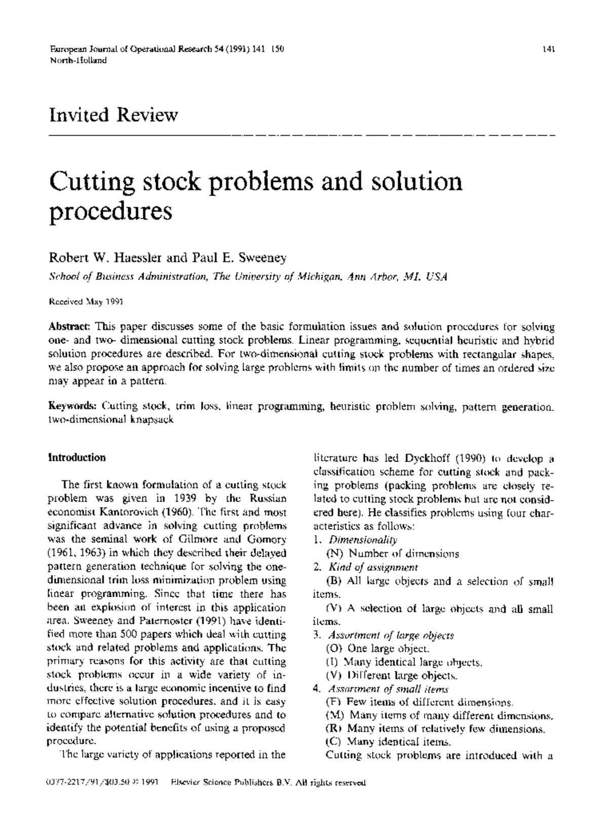 REF-3 - reference for cut stock problem - Research Article A Heuristic ...