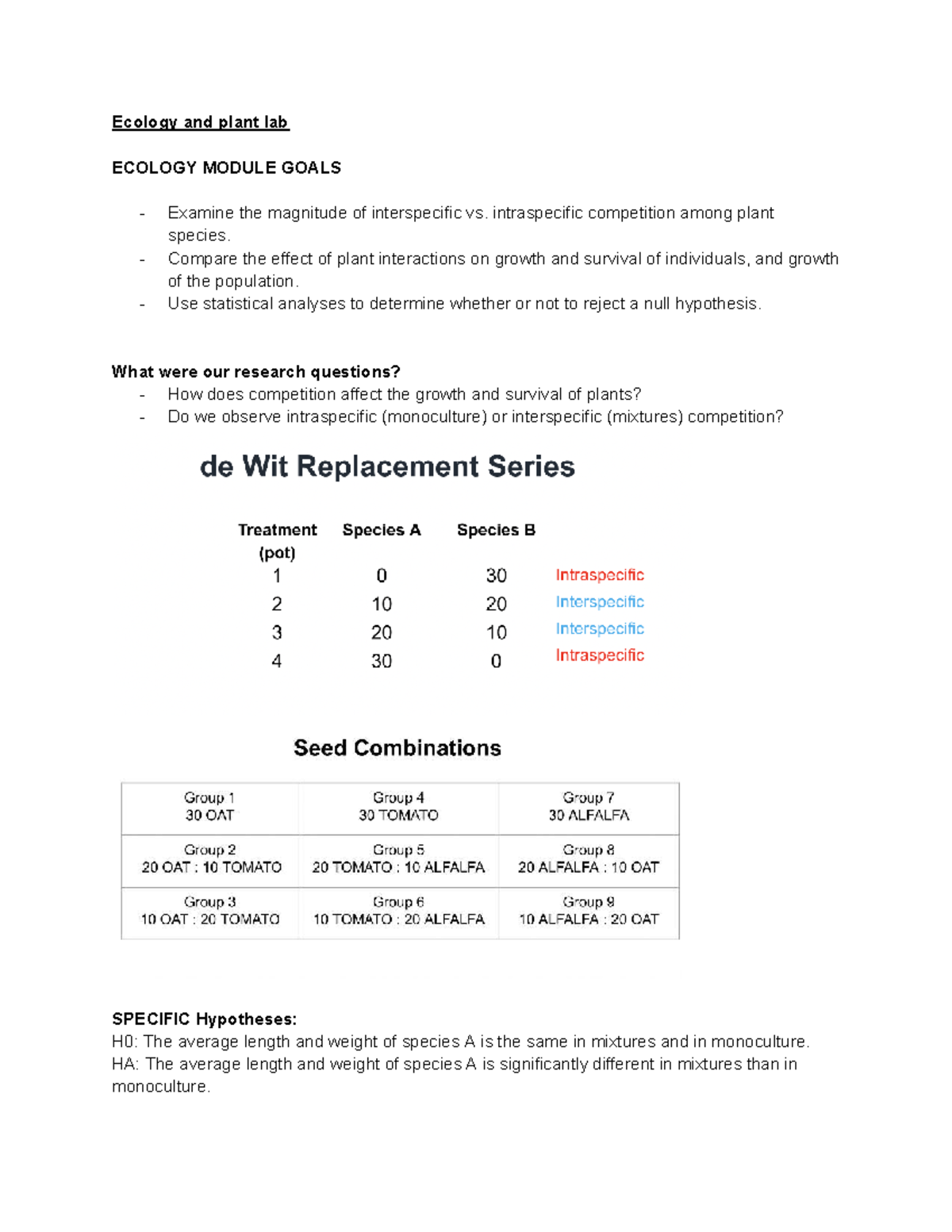 Bio Exam 2 study guide: Ecology, evolution, and plant competition ...