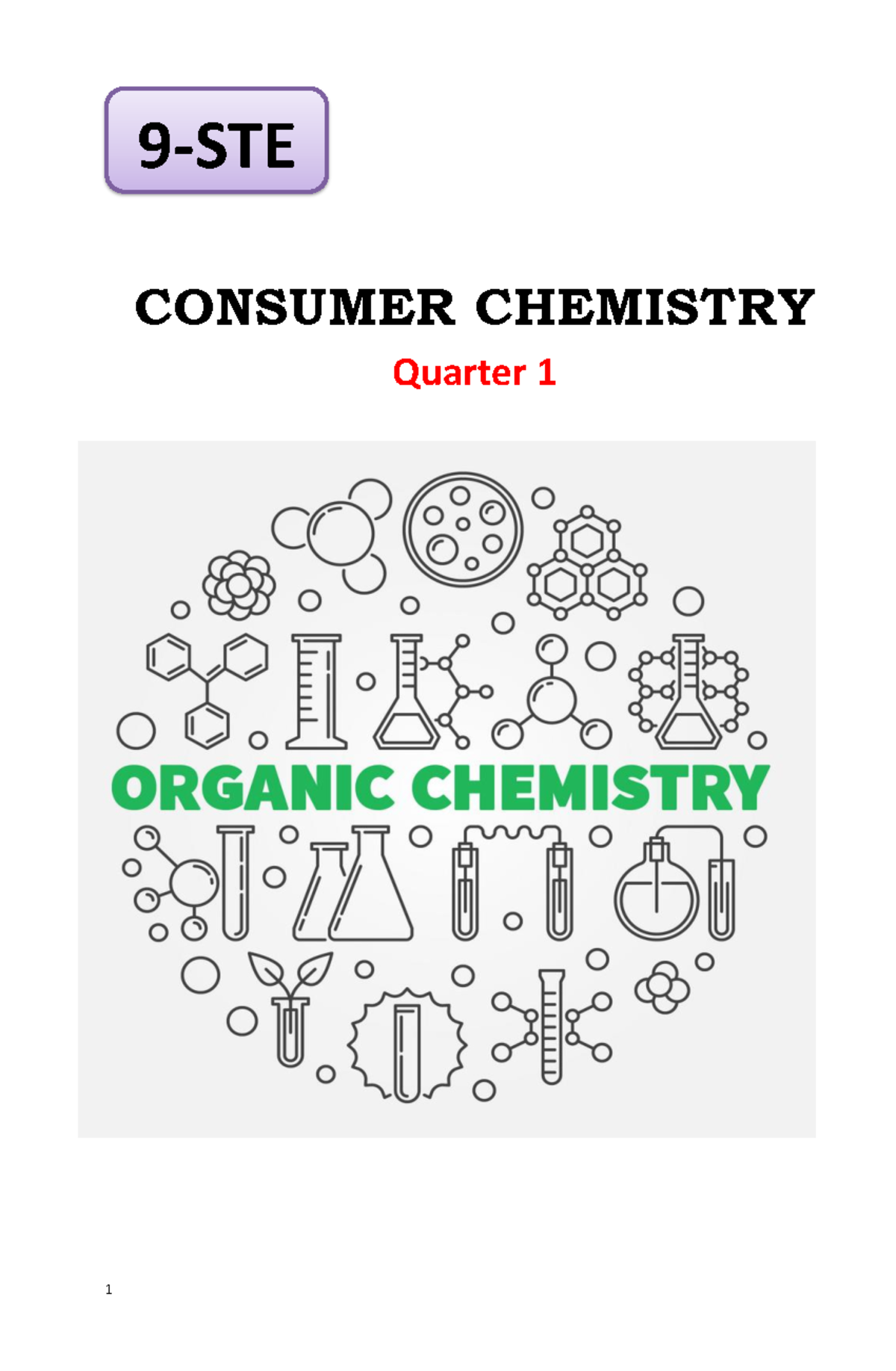 Consumer Chem Lecture Notes Q1: Organic Chemistry Overview - Studocu
