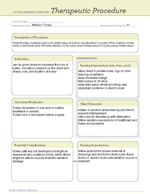 Levothyroxine - ATI medication Template - ACTIVE LEARNING TEMPLATES ...