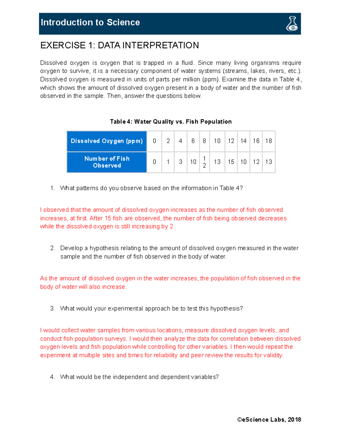 Lab 1 - Data Interpretation and Variables Report - Studocu