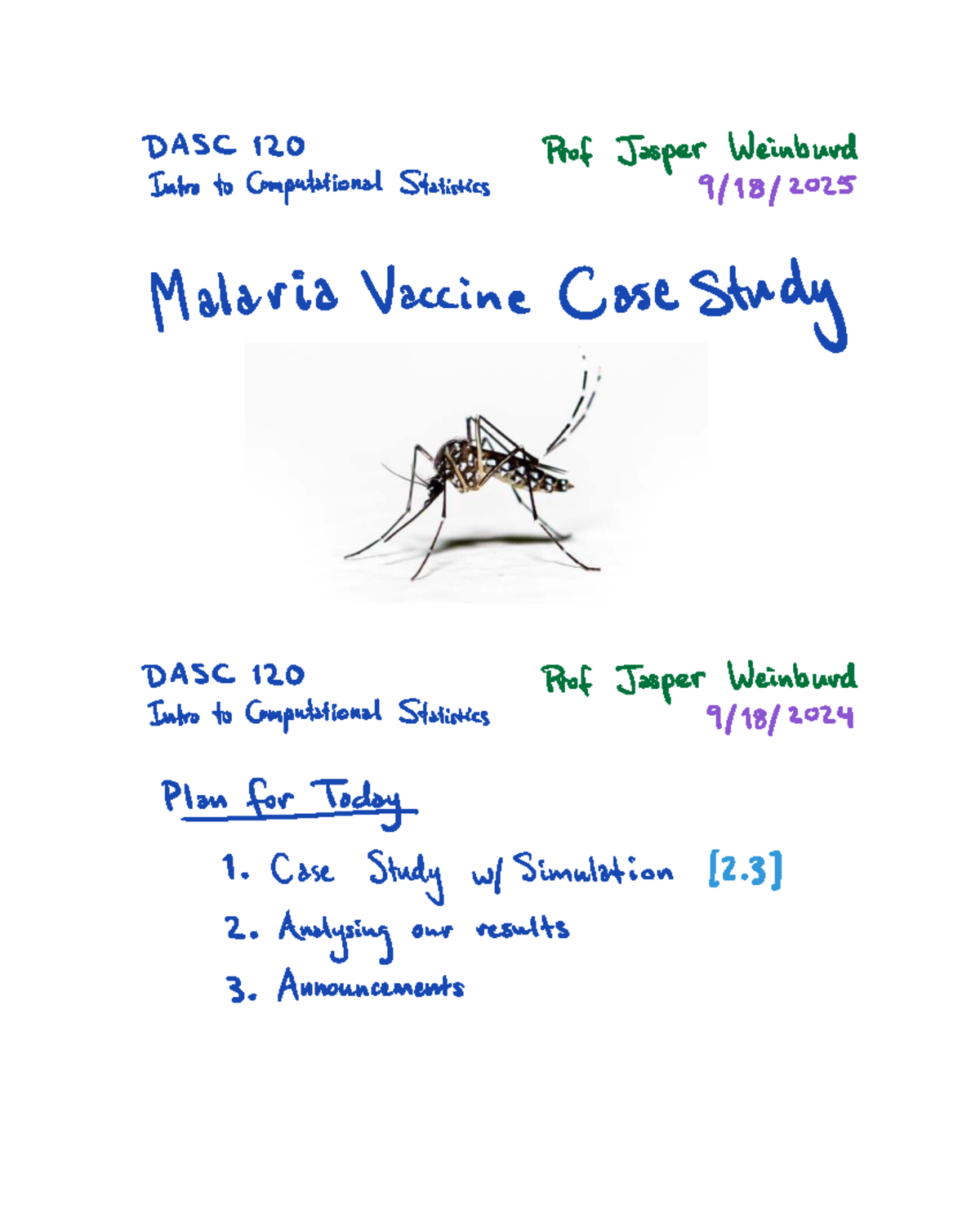 Malaria Vaccine Case Study Analysis - DASC 120 Lecture Notes - Studocu