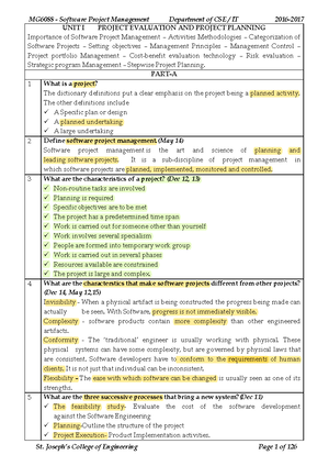 SPM UNIT 3 Notes - UNIT III – ACTIVITY PLANNING AND RISK MANAGEMENT ...