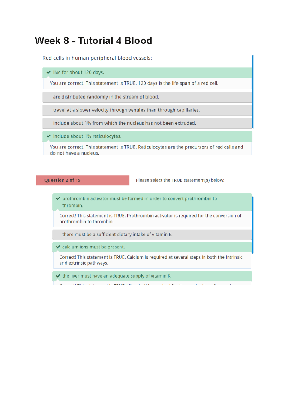 Week 8 - Tutorial 4 - Blood answers - Math0008 - Week 8 - Tutorial 4 ...