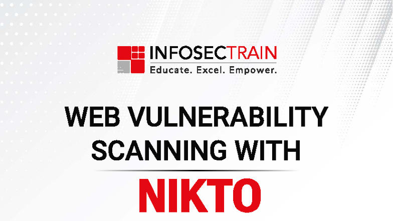 Web Vulnerability Scanning with Nikto: A Comprehensive Guide (CEH v13) - Studocu