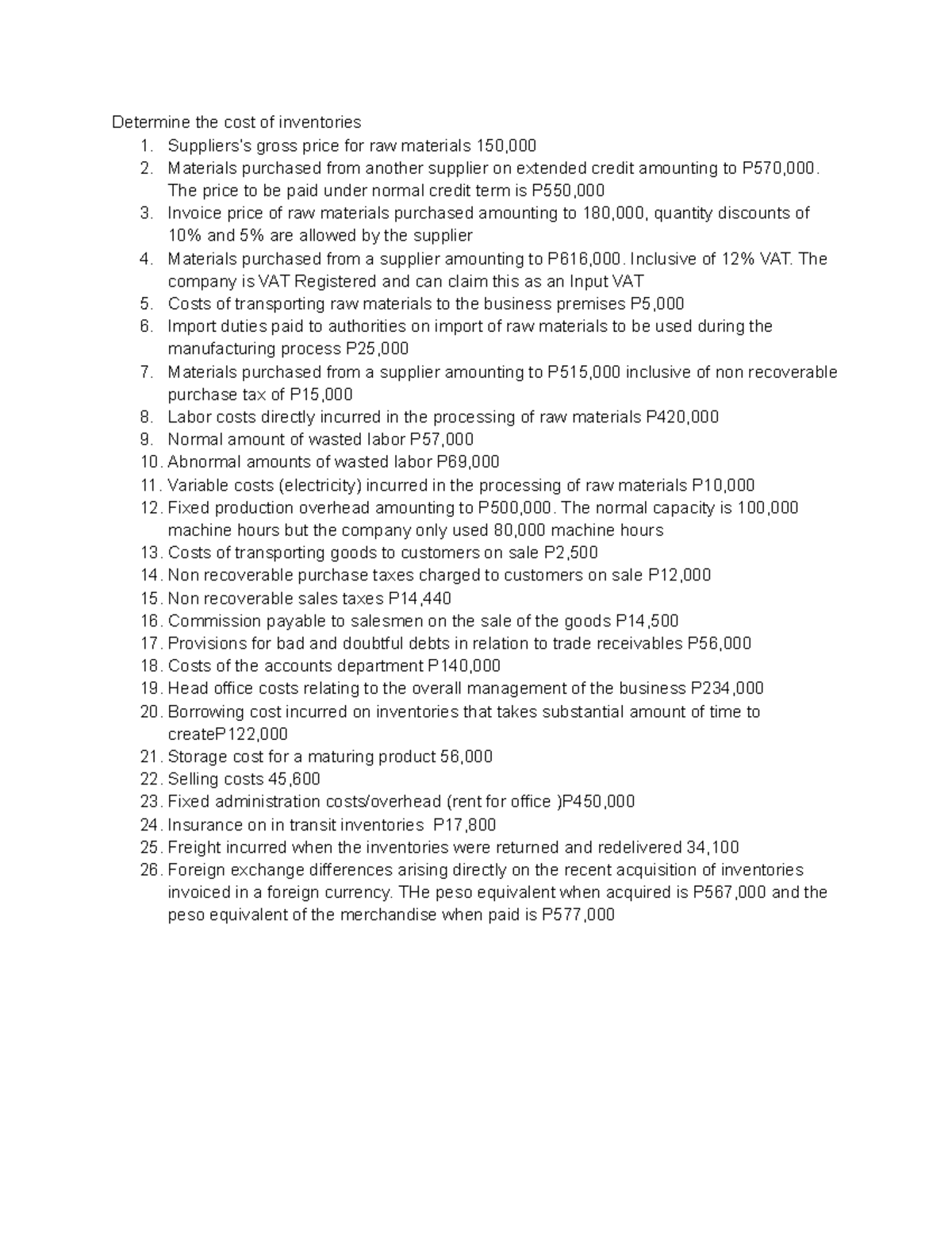 Inventory Cost Analysis and Adjustments - 2025 - Studocu