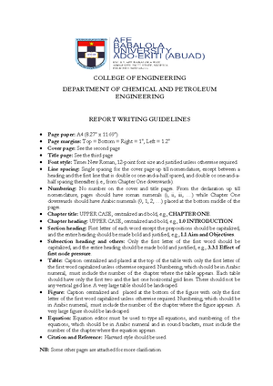 Students Work Experience Program (SWEP) Report - TECHNICAL REPORT ON ...