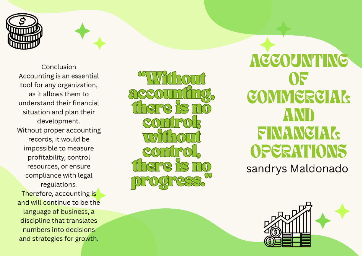 ACCOUNTING 101: Conclusion on the Importance of Accounting - Studocu