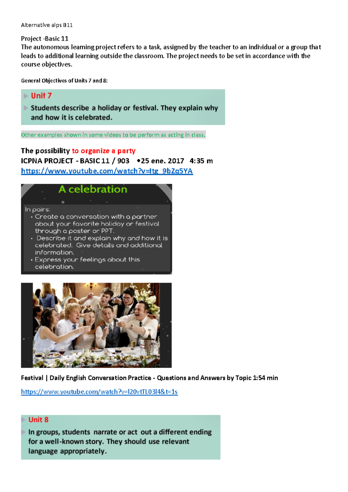 B11 Altern alps & Format PLAN Dec 2024 short - Alternative alps B Project - Basic 11 The ...