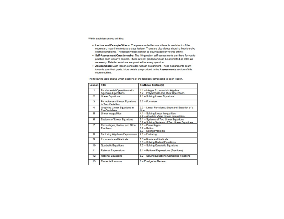 Math 200: Course Outline with Lectures, Assignments & Resources - Studocu