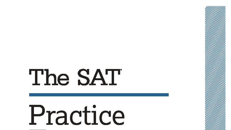 SAT Practice Test 7: Strategies and Insights for Success - Studocu