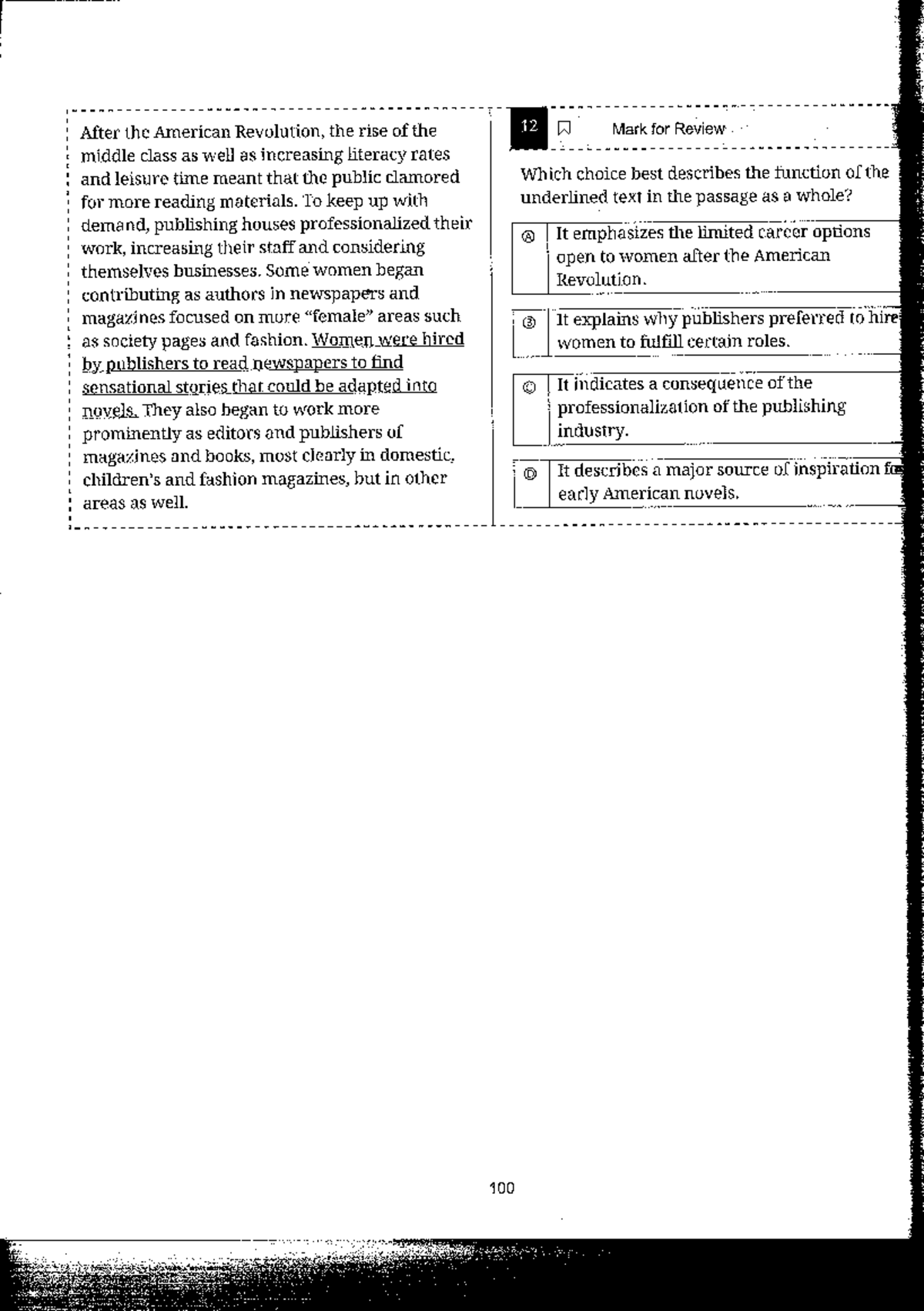 The Rise of the Middle Class and Women's Roles in Post-Revolution ...