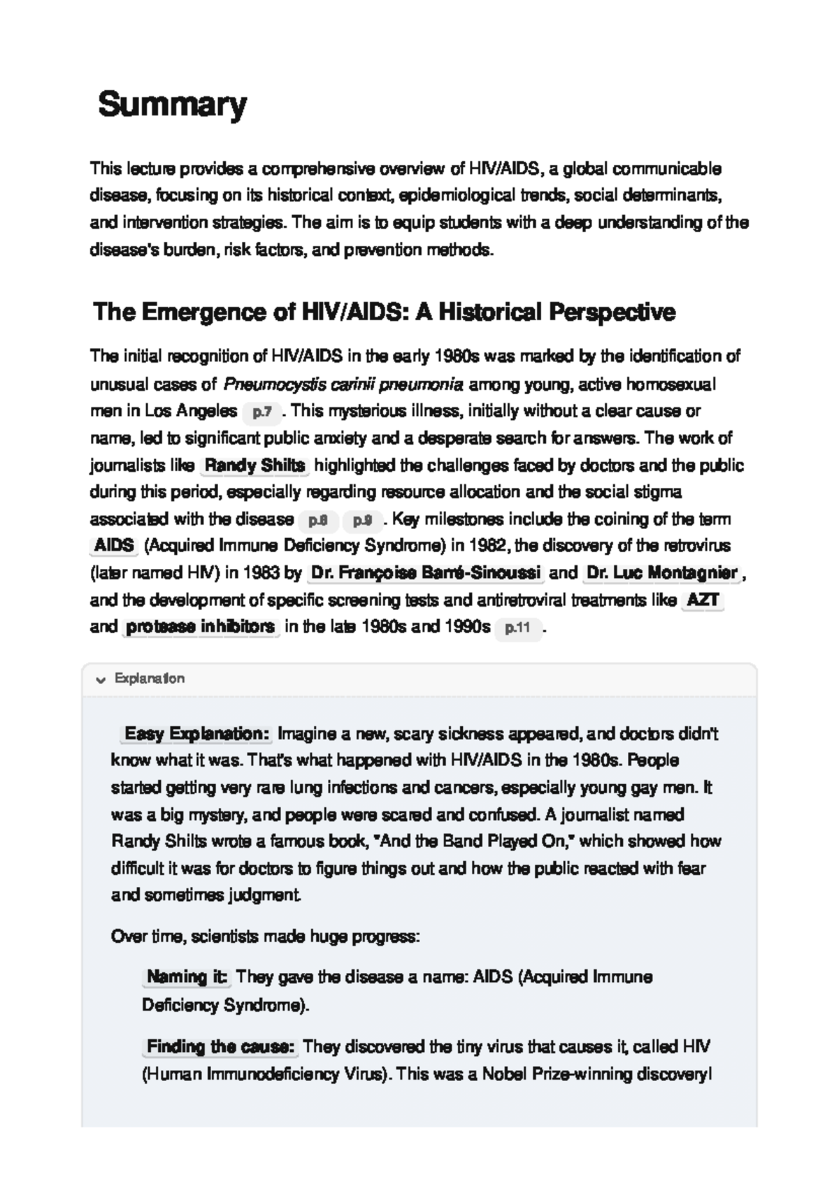 2026 Poplhlth 111 Lecture 31: Overview of the HIV Epidemic - Studocu