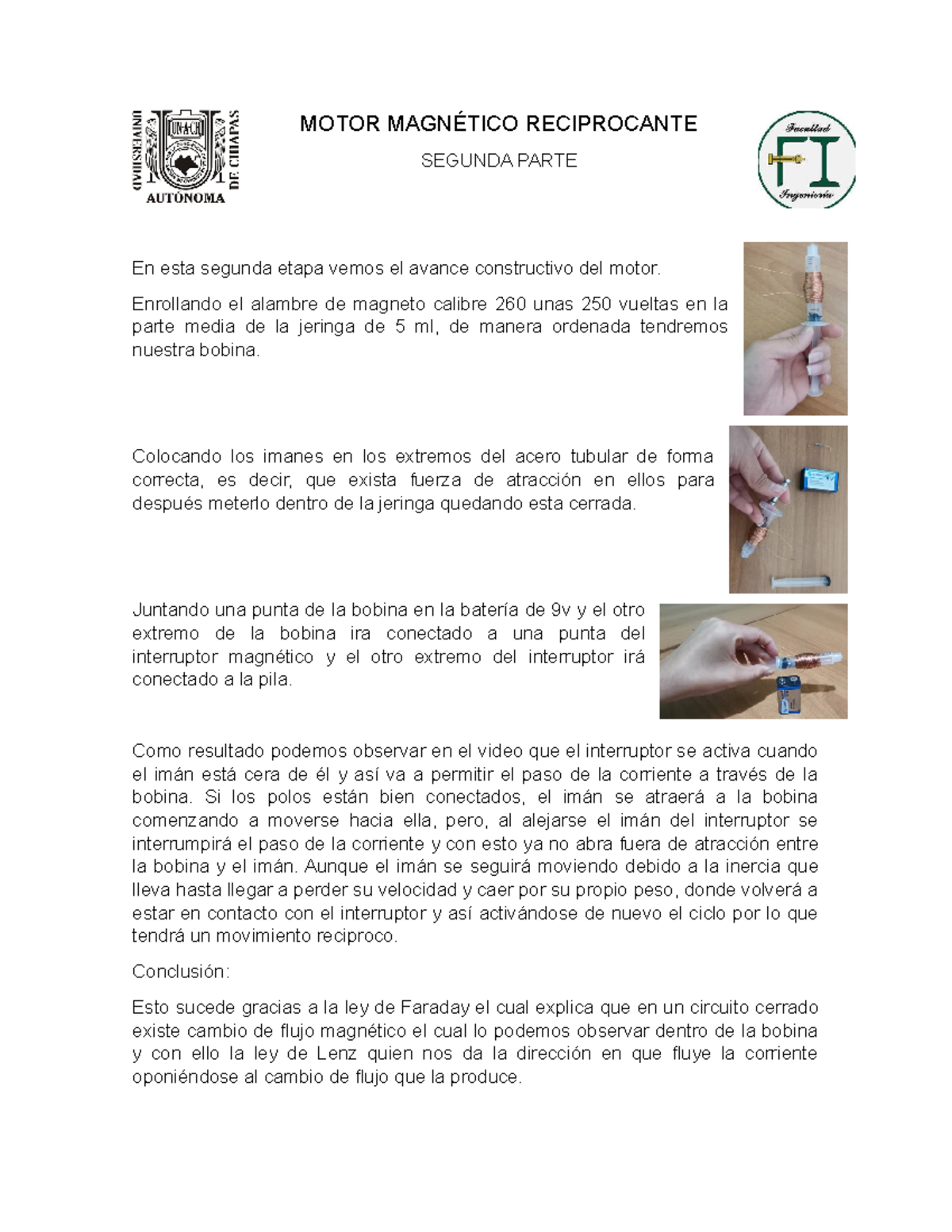 2 parte. Motor Magnético Reciprocante generalizado - MOTOR MAGNÉTICO ...