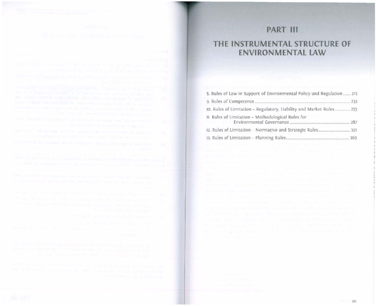 Chapter 8: Rules of Law in Environmental Policy - Studocu