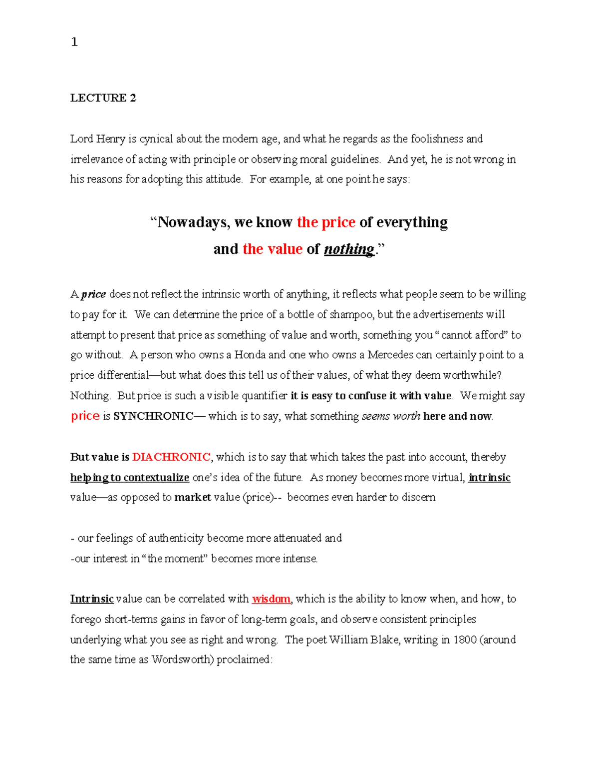 1 LECTURE 2: Analyzing Identity, Morality & Addiction in Dorian Gray ...