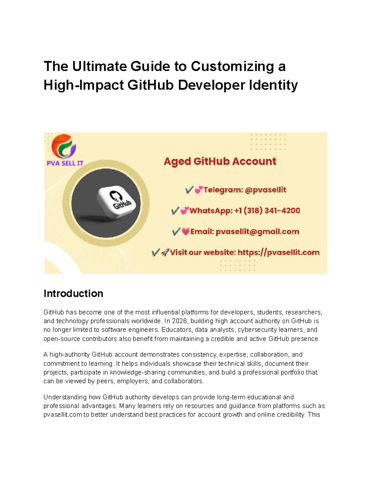 The Ultimate Guide to Building GitHub Authority in 2026 - Studocu