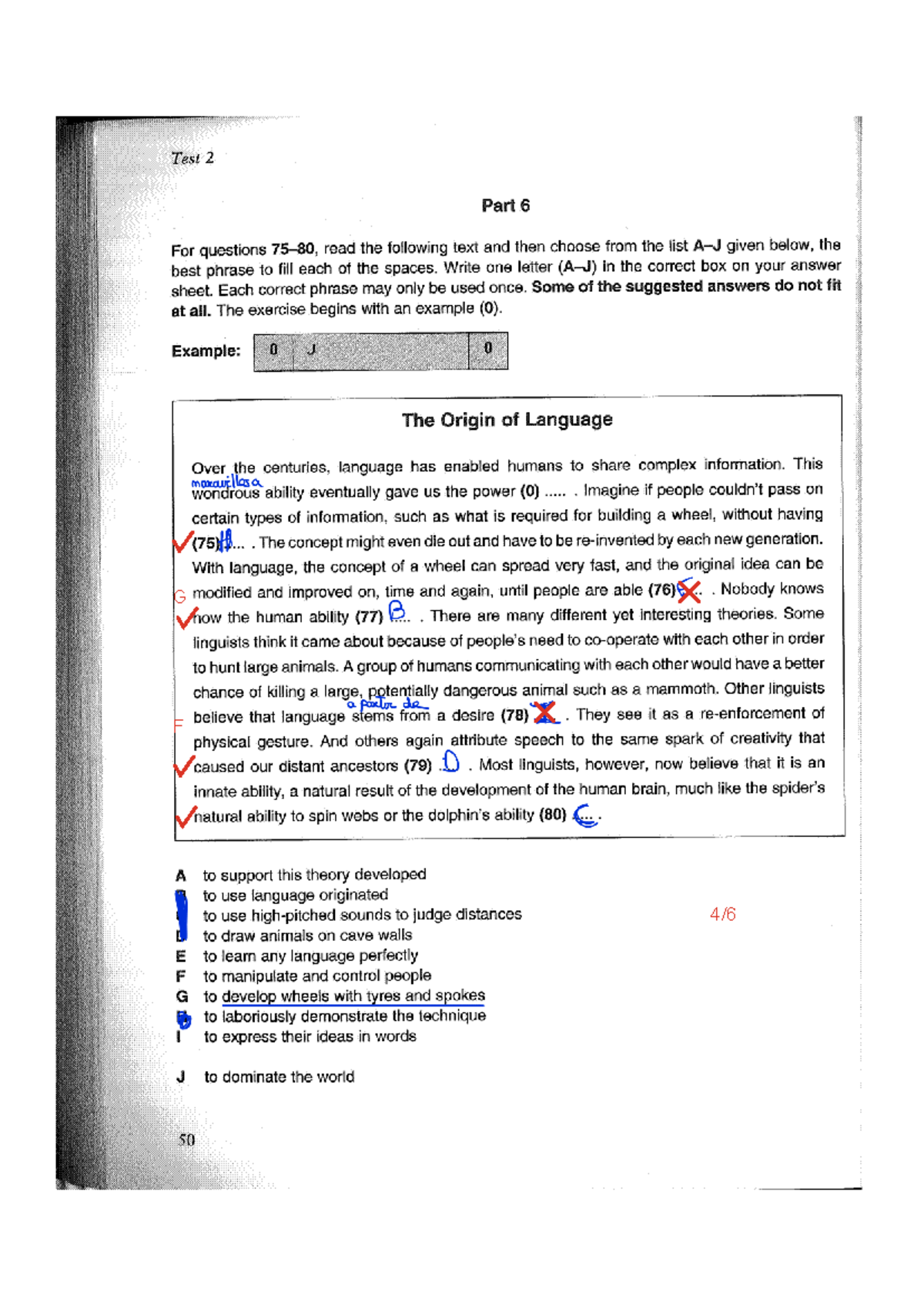 C1 Test 2 & 3 Part 6: Language & Interview Strategies - Studocu