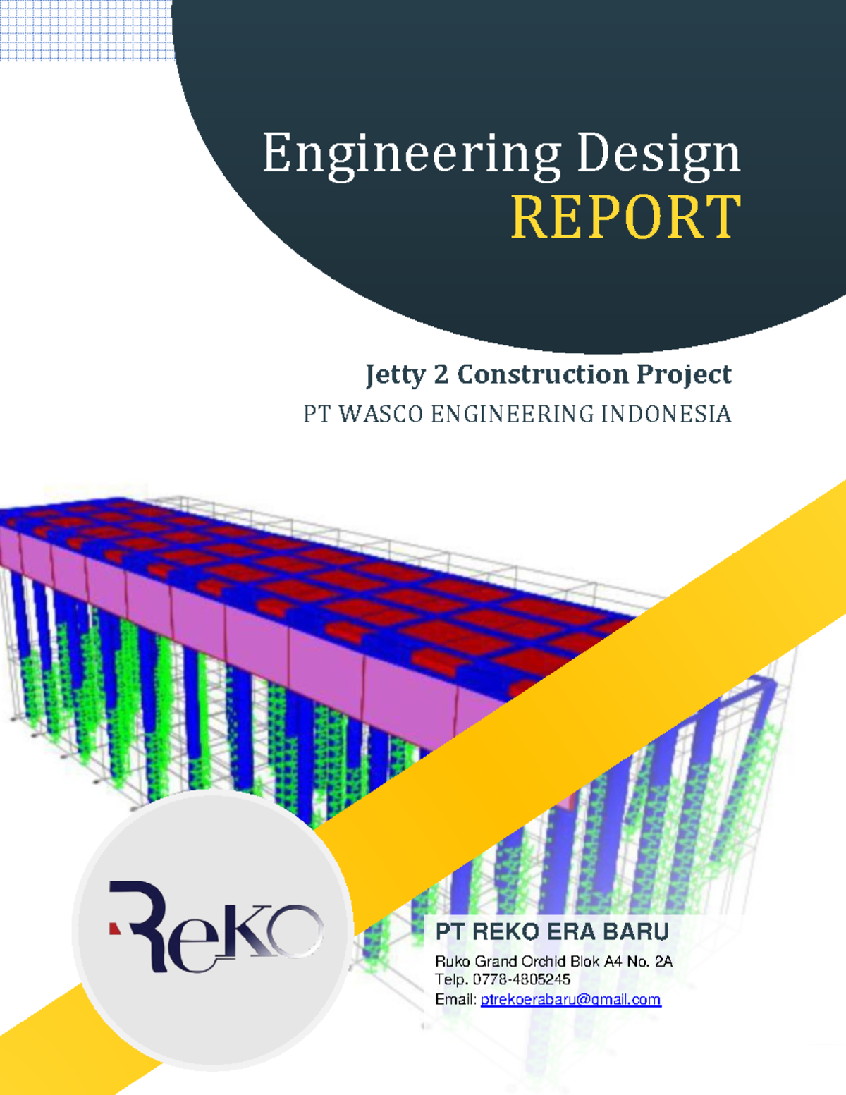 Jetty Construction Structure Calculation Report (Rev.09, 20220324 ...