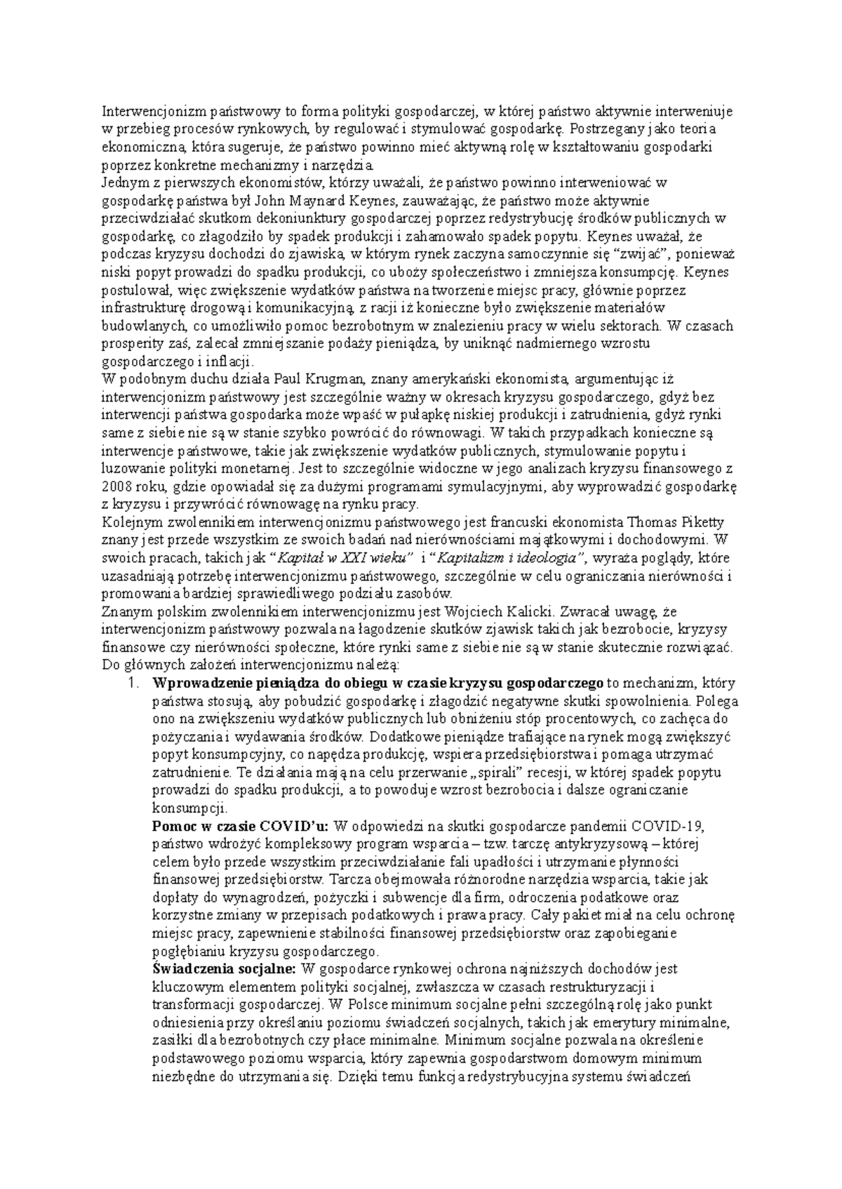 Hajder debata oksfordzka- interwencjonizm mówca 1 - Interwencjonizm ...