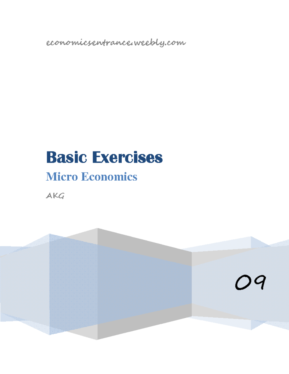 Micro Economics Practice Problems and Solutions (AKG) - Studocu