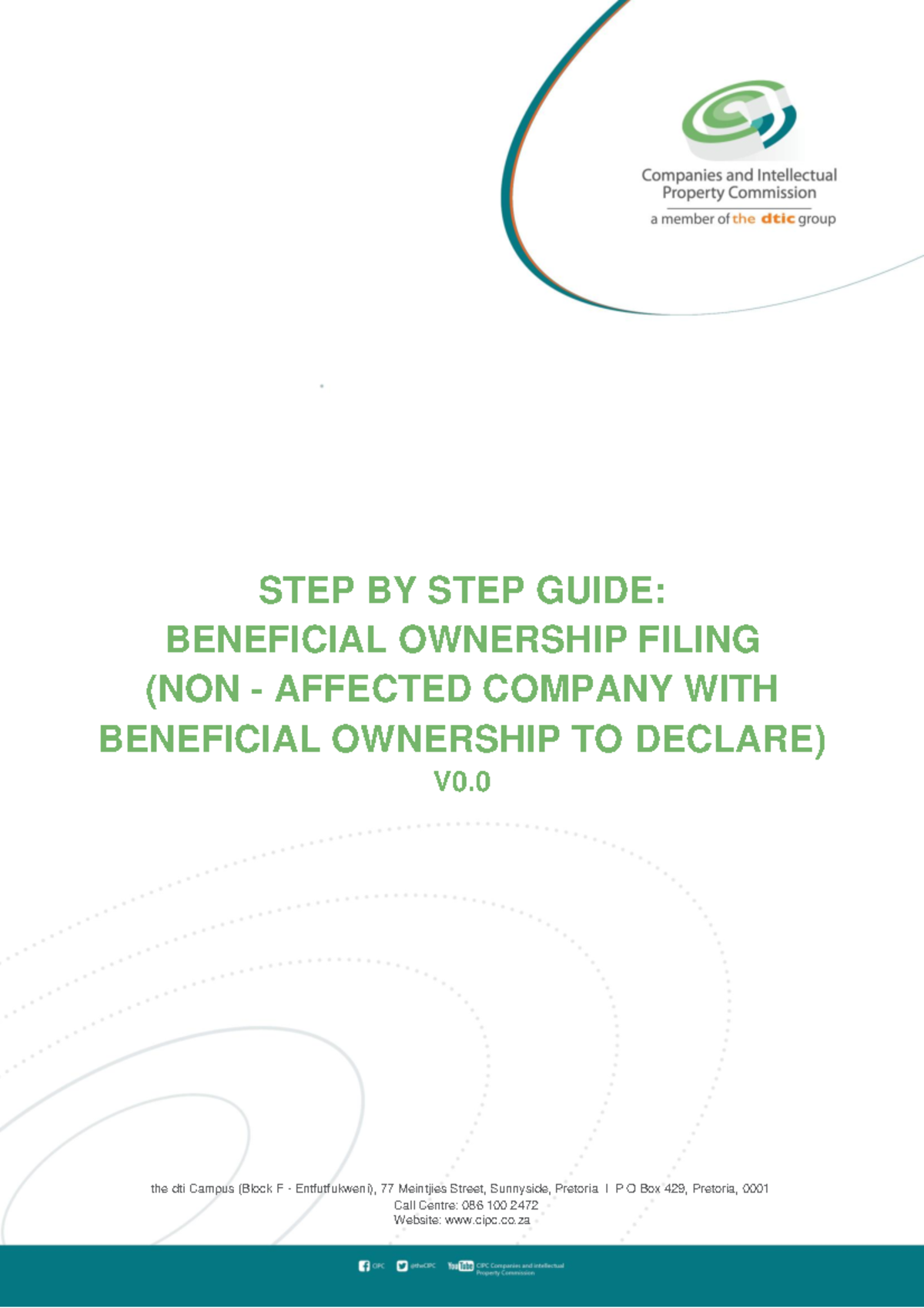 STEP STEP GUIDE: Filing Beneficial Ownership for Non-Affected Companies ...