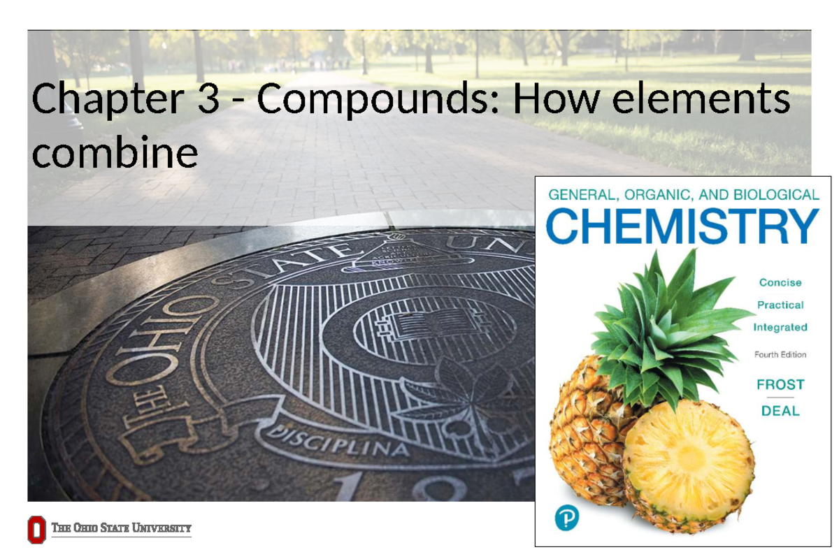 Chapter 3 Study Guide: Compounds, Electrons & The Mole - Studocu