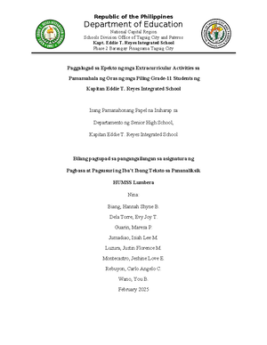 SNED-101 - NOTES - SNED- Learners with emotional, behavioral, language ...