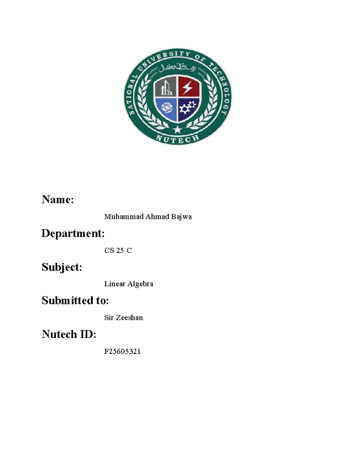 LA 25: System of Linear Equations Methods for Final Exam Preparation ...