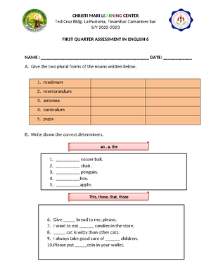 Dlp in math 4 quarter 4 week 1 (Day 1) - Lesson Plan in Mathematics for ...