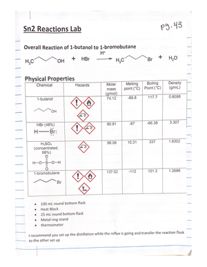 Bromination of Alkenes: Reaction Mechanism & Yield Calculations - Studocu