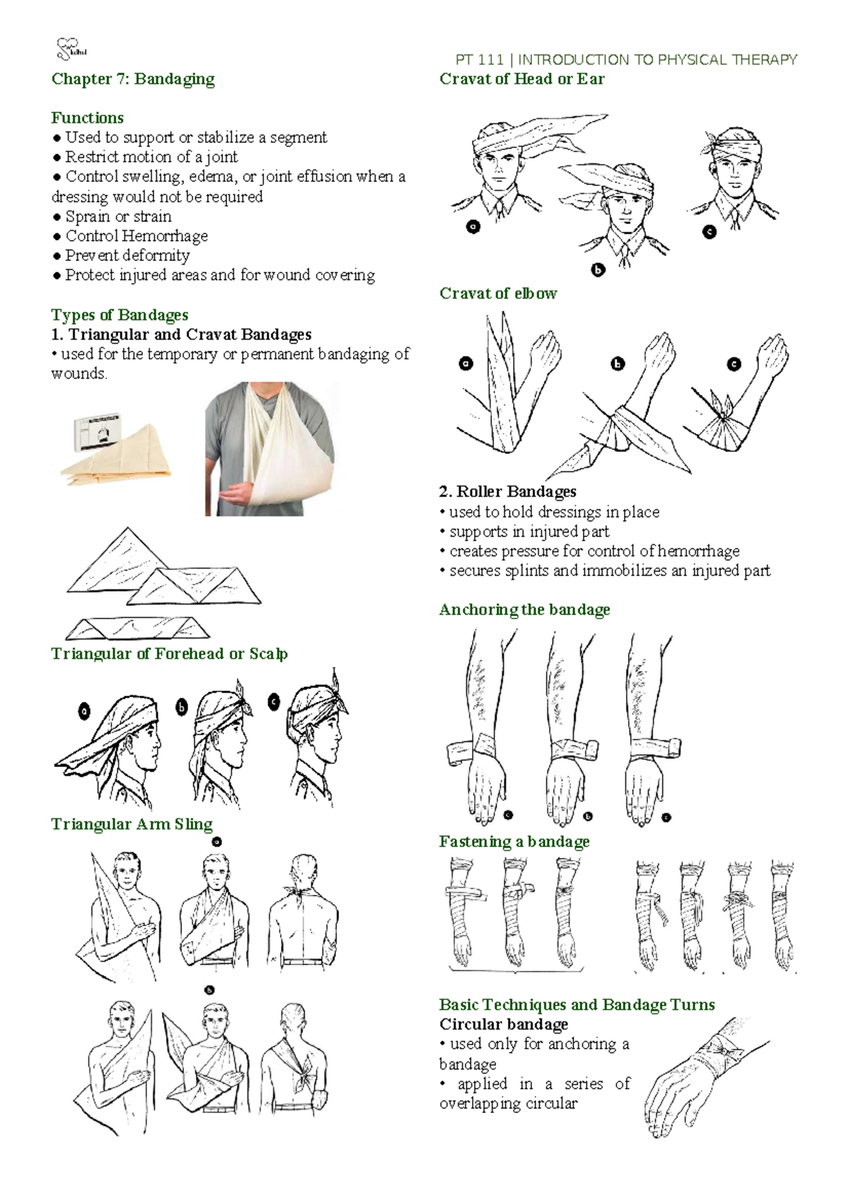 ITPT 7 - CHAP 7 - PT 111 | INTRODUCTION TO PHYSICAL THERAPY Chapter 7 ...