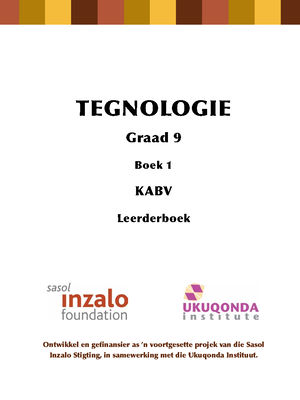 GEC 2024 Grade 9 Subject Assessment Guidelines - Studocu