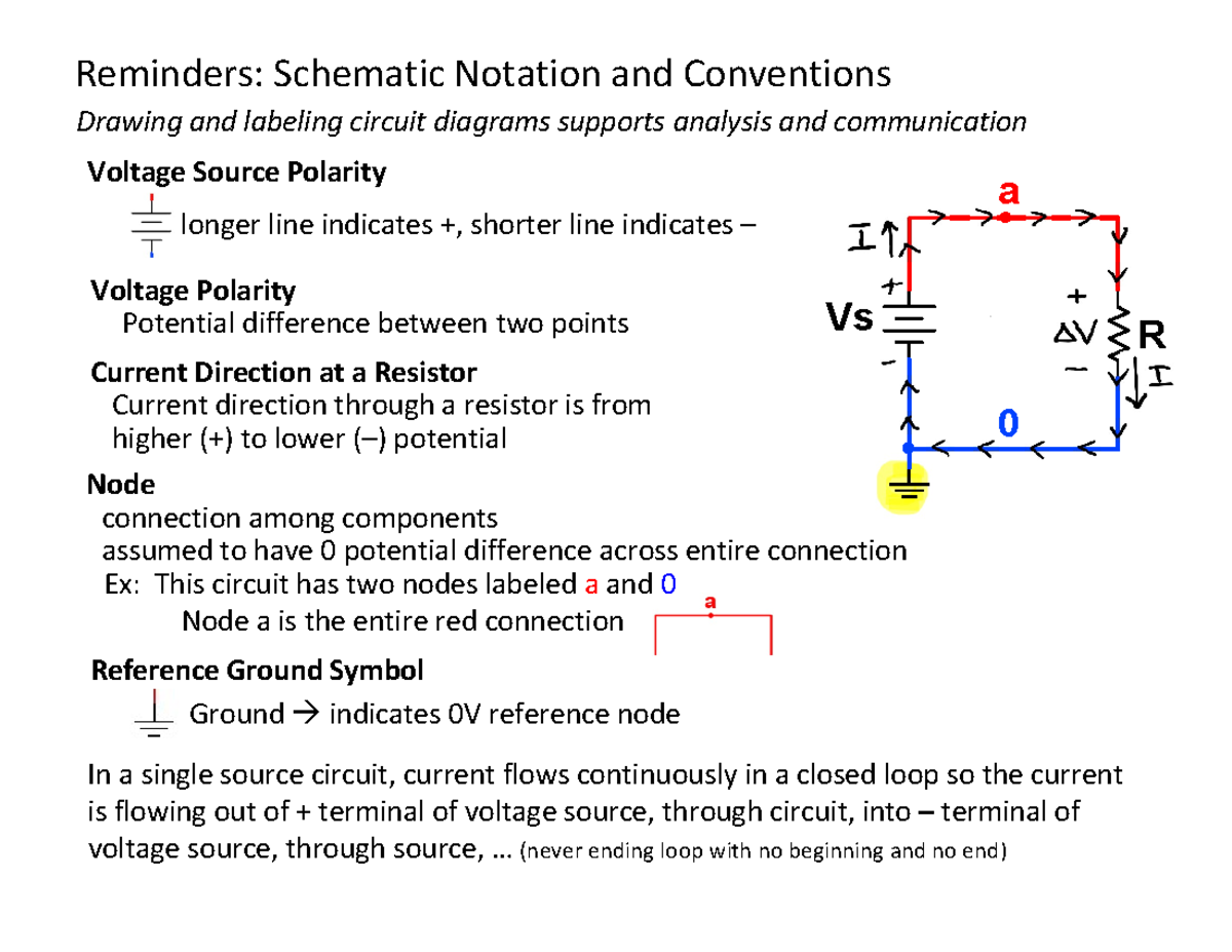 Ohm's Law: Notations, Circuit Analysis, and Practice Points FA25 - Studocu