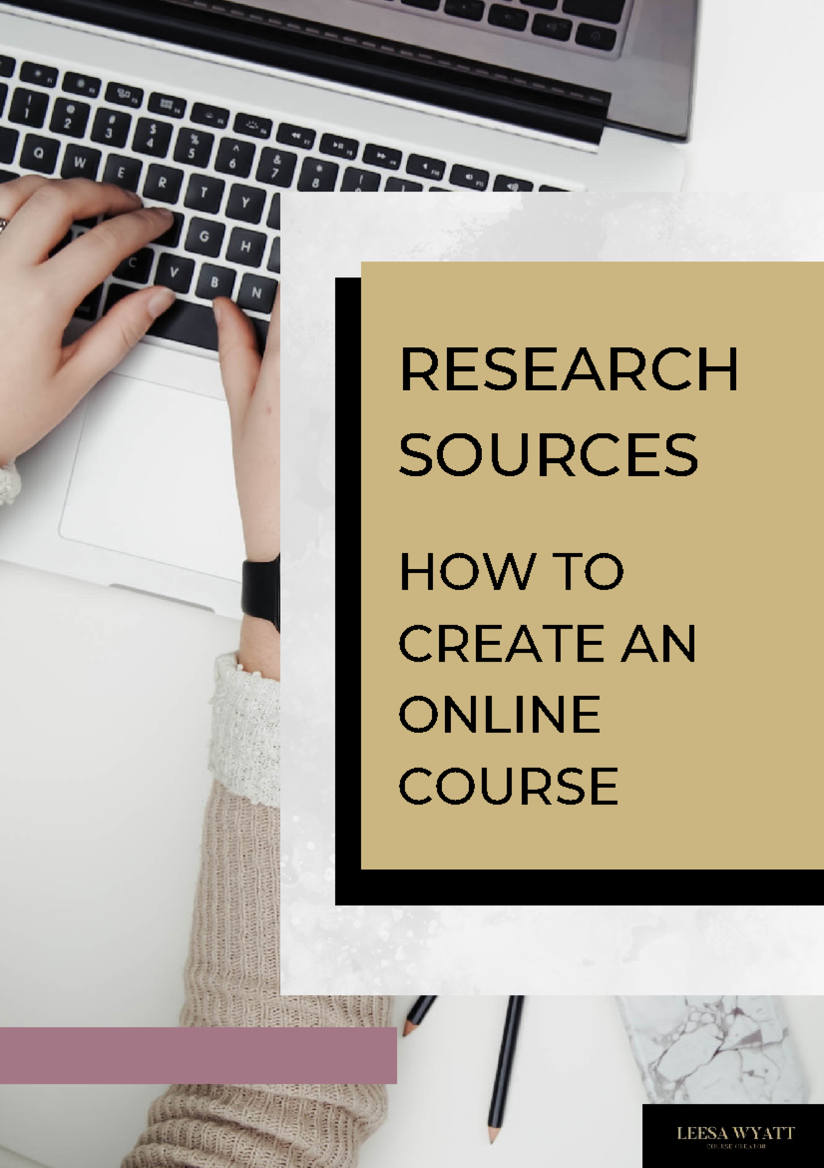 Quick Guide to Creating an Online Course - Module 1 - Studocu