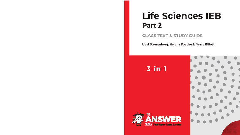Grade 12 Life Sciences IEB Study Guide: Environmental Studies & Ecology ...