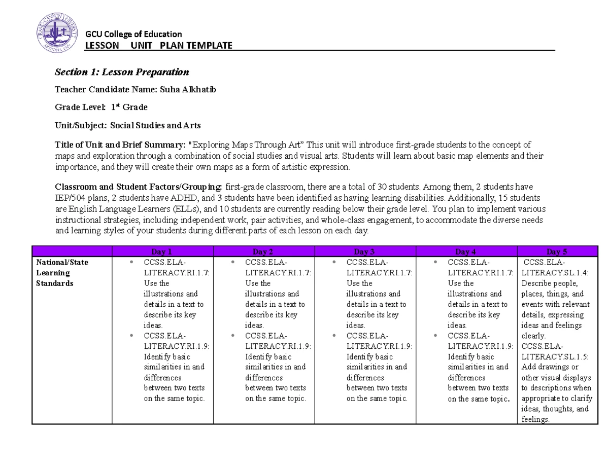 5th Grade Social Studies Lesson Plan: Three Branches of Government ...
