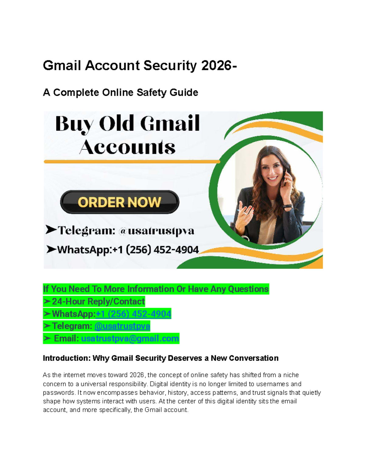 Gmail Account Security 2026: A Comprehensive Safety Guide - Studocu