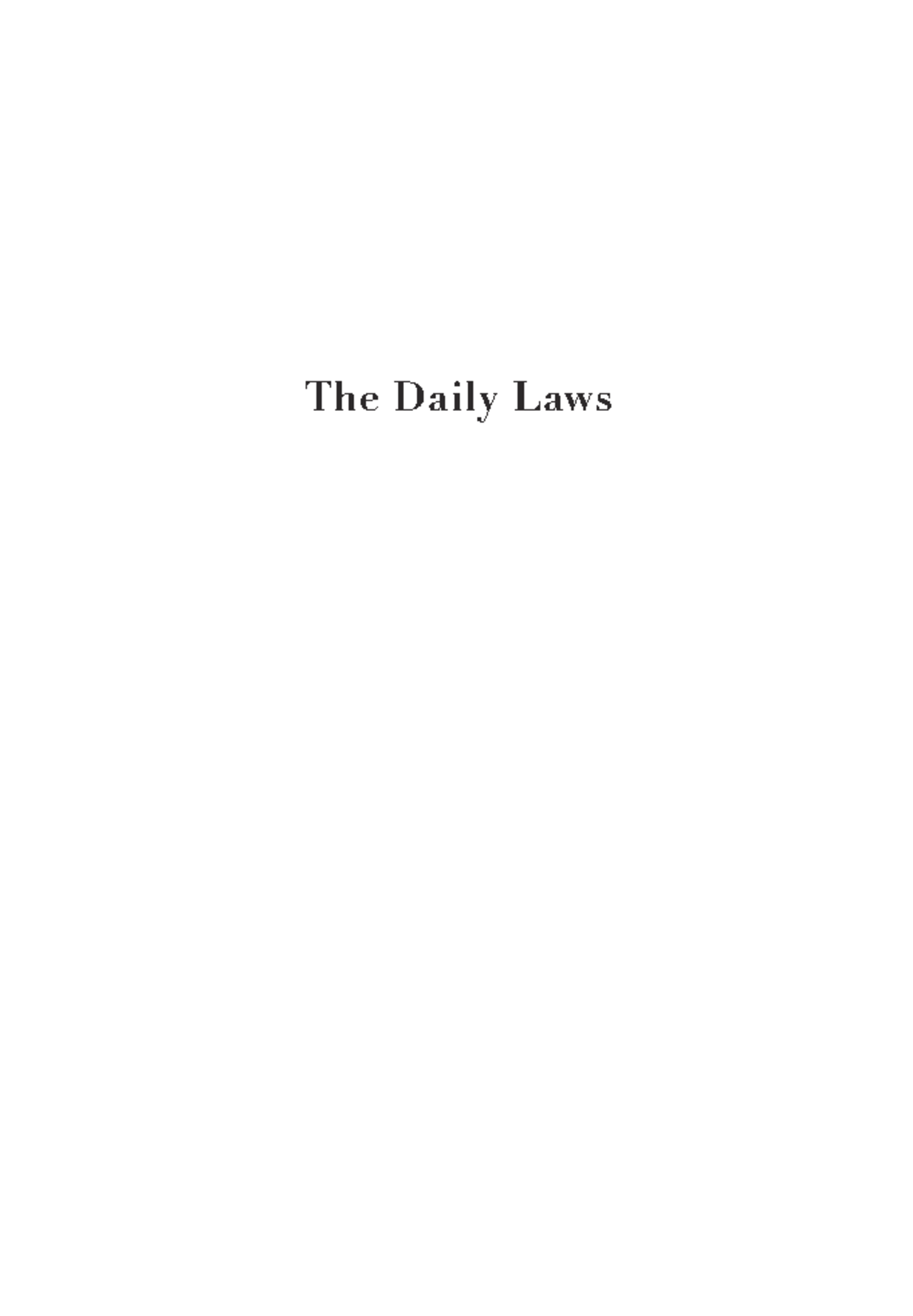The-Daily-Laws - For psychological reasons - The Daily Laws - S N Also ...