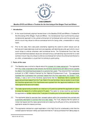 Sample Suretyship - Example: Suretyship Law of Contract (2021) To be ...