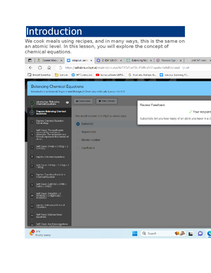 Week 2 Lab-Periodic Table and Ionic and Covalent Bonds - Name: OL Lab 2 : Periodic Table/Ionic ...